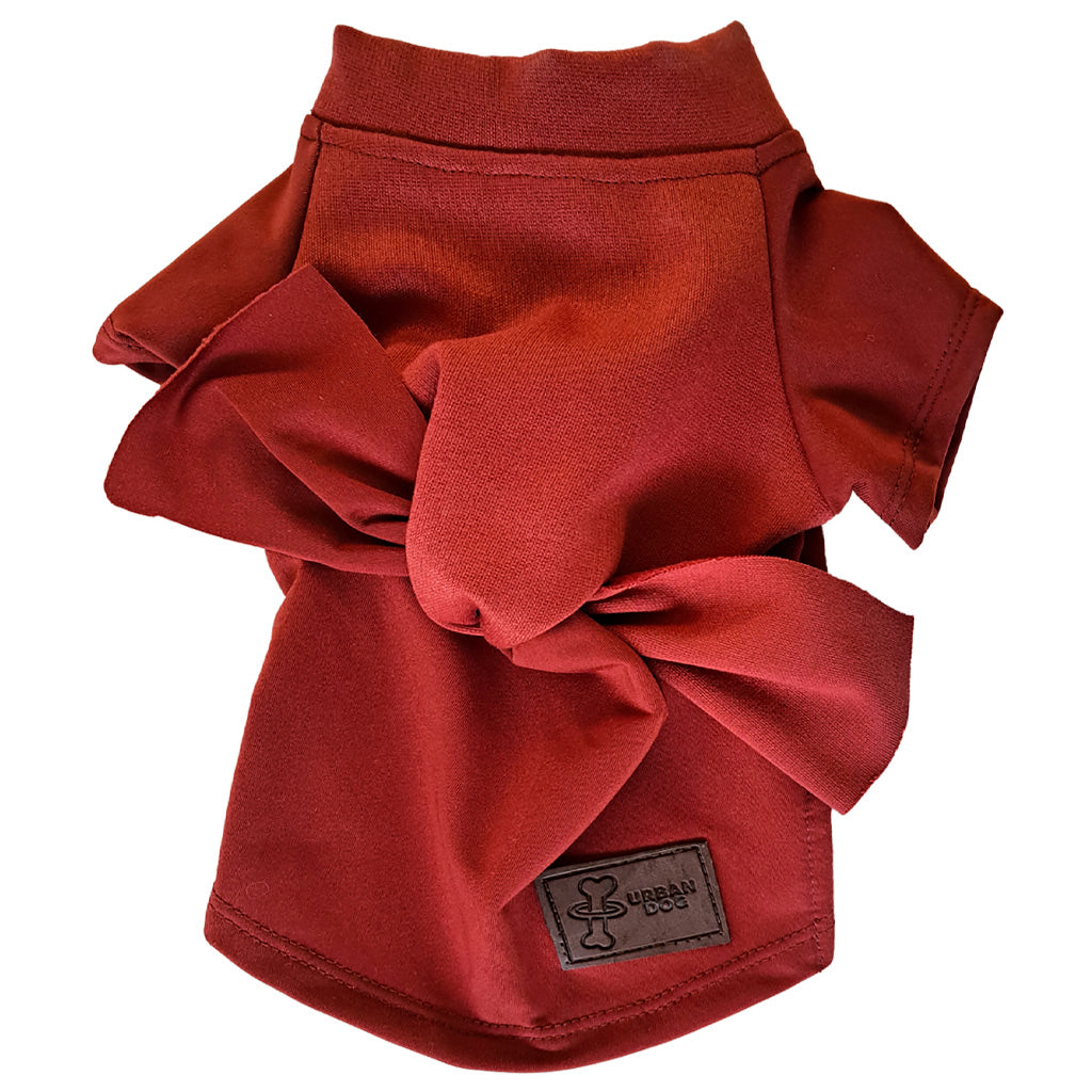 Playera para perro Canna con moño – Rojo o Beige – Urban Dog - Moda Canina